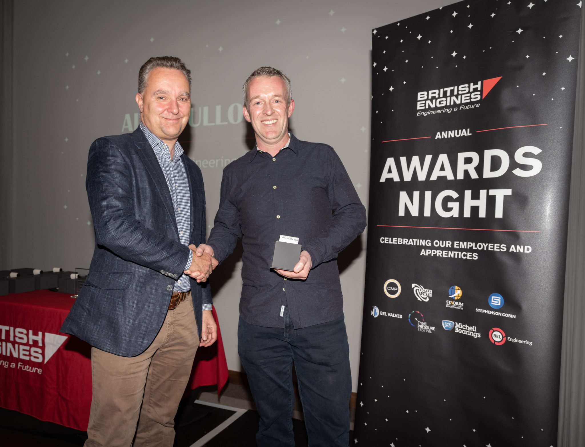 Employees celebrated at British Engines Awards - BEL Engineering