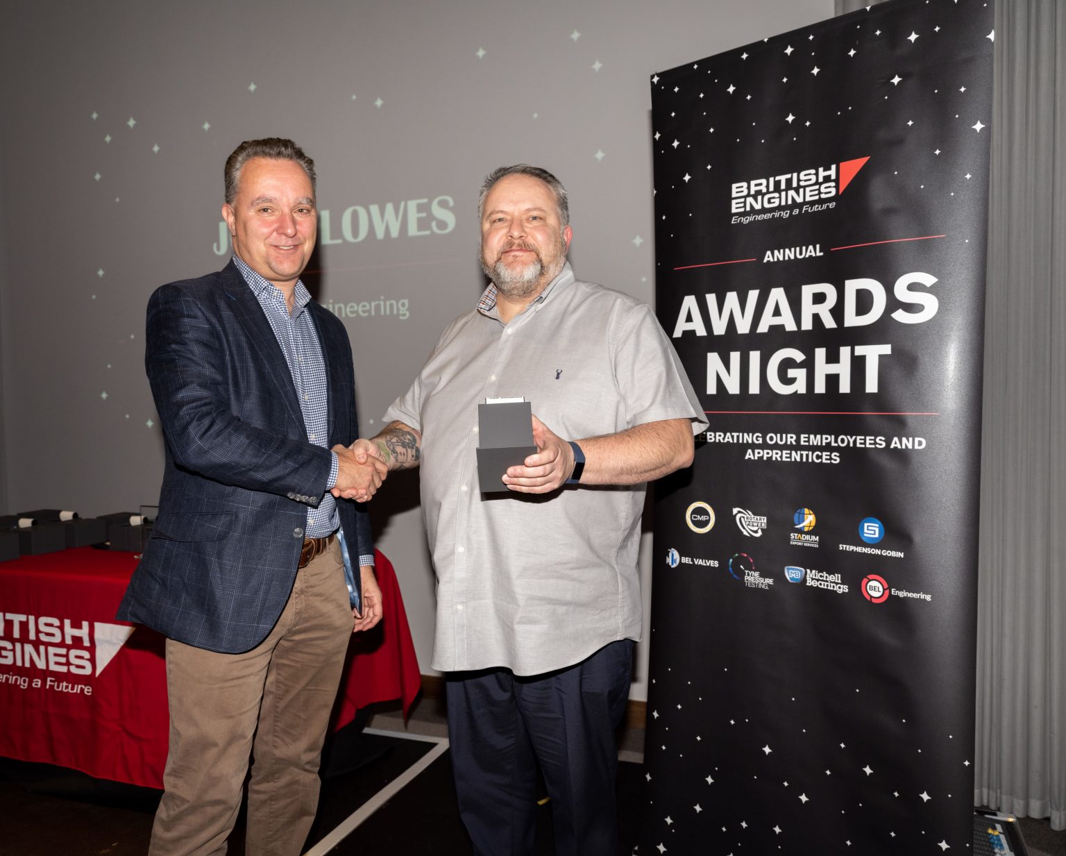 Employees celebrated at British Engines Awards - BEL Engineering