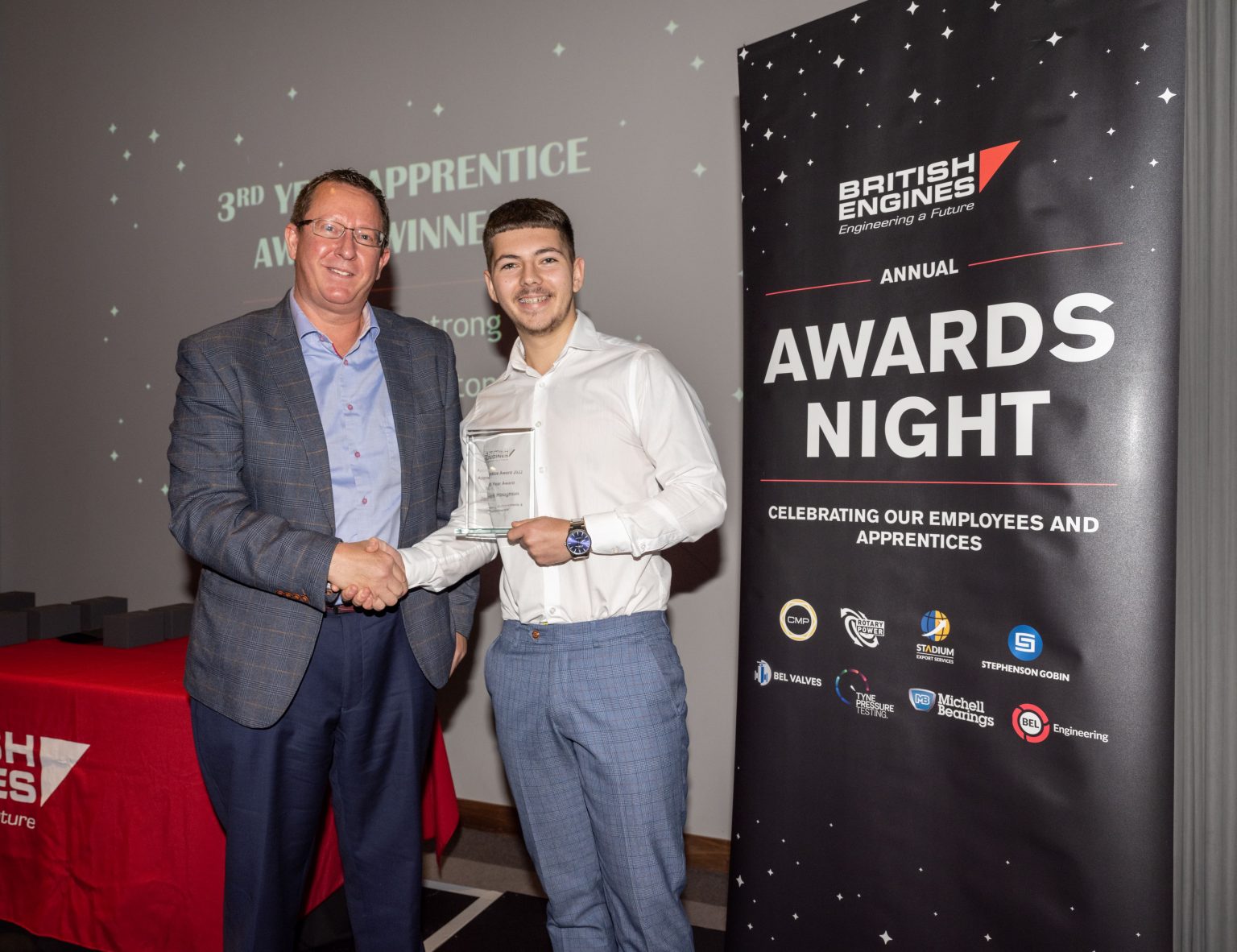 Employees celebrated at British Engines Awards - BEL Engineering